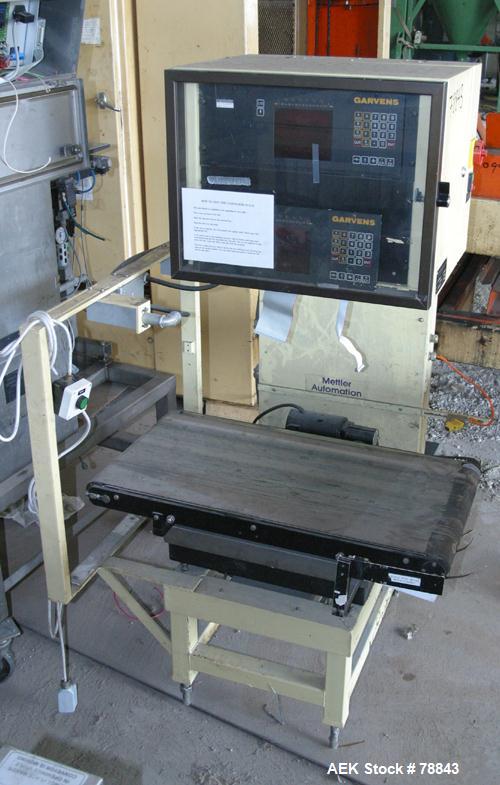 USED: Garvins Automations case check weigher, right to left operation