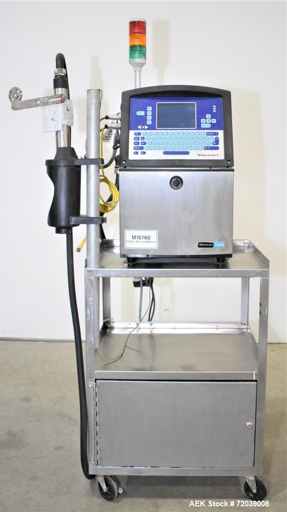 Used- Video Jet Model 1510 Ink Jet Coder. Capable