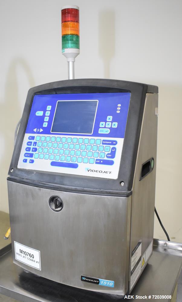 Used- Video Jet Model 1510 Ink Jet Coder. Capable