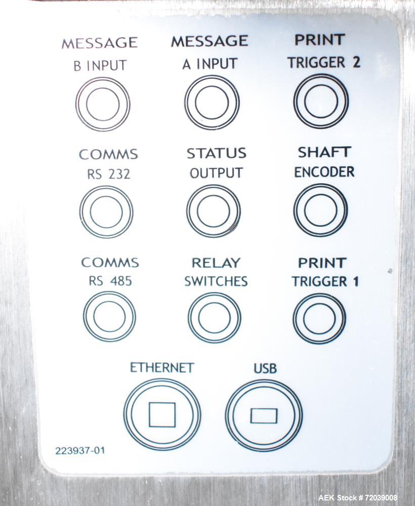 Used Video Jet Model 1510 Ink Jet Coder. Capable of speeds up to 279