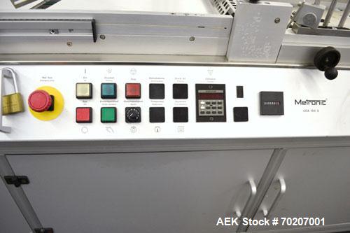 Used Metronic Peel Plate Labeling Machine, Type UDA 150 S. Approximat