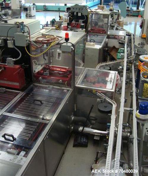 Used Lipstick Filling and Capping Line. Capable of up to 5,000 units