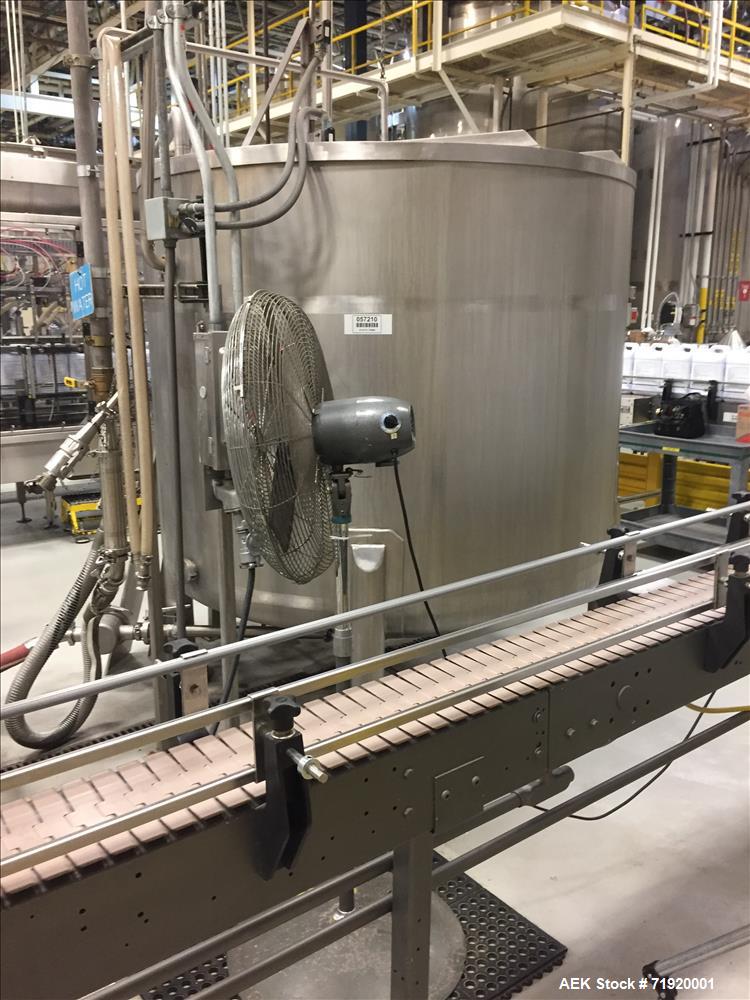 UsedEpak 14 head inline positive displacement filling line for deterg