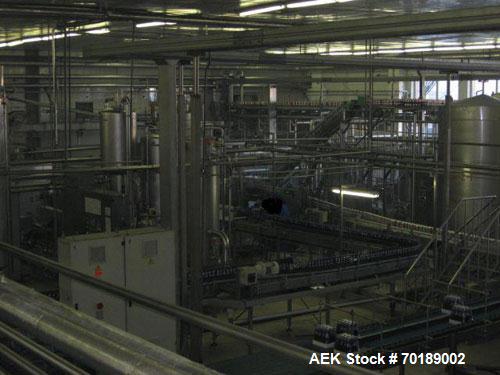 UsedComplete Krones Filling Line for beer cans, capacity 43,000 11.16