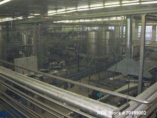 UsedComplete Krones Filling Line for beer cans, capacity 43,000 11.16