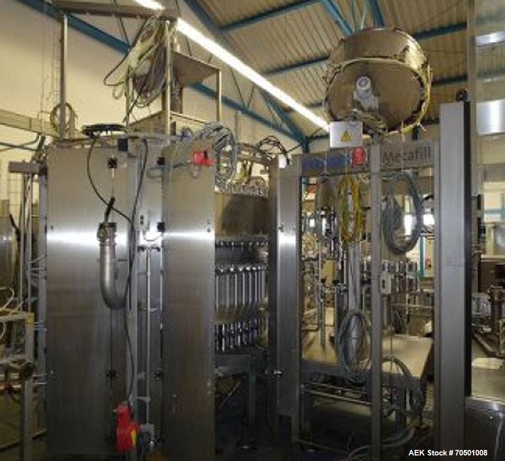 UsedKrones Bottling Line for non-alcoholic beverages and mineral wate