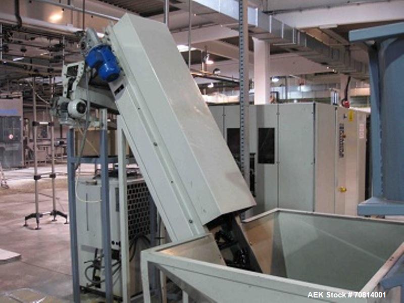 UsedComplete Krones PET Bottling Line for carbonated drinks. Capacit