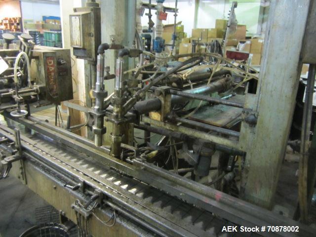 UsedNeupak Paint Can Filling Line. Line consists of a 36" diameter f