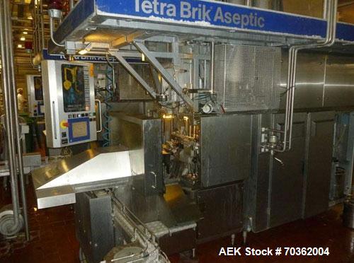 UsedTetra Pak TBA19-200B Line handling 6.76 fluid ounces (200 ml). Ba