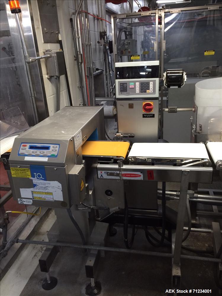 Used Bossar/Ishida Cheese Zipper Pouch Packaging Lines. Consisting of
