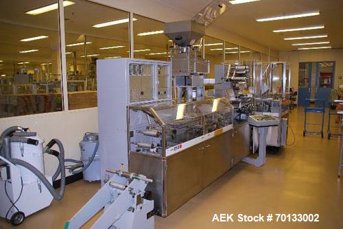 UsedIMA C 60 Blister Packaging Machine with Cartoner. Including PVC f