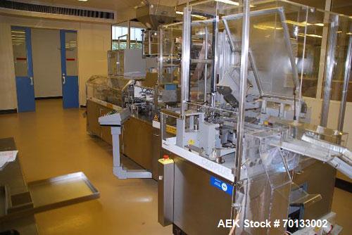 UsedIMA C 60 Blister Packaging Machine with Cartoner. Including PVC f