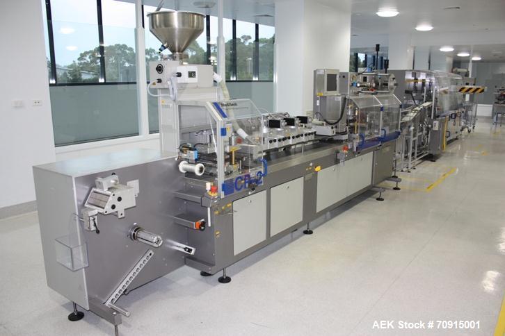 UsedKlockner Mediseal Pharmaceutical Blister Pack Line, Model CP2/P15