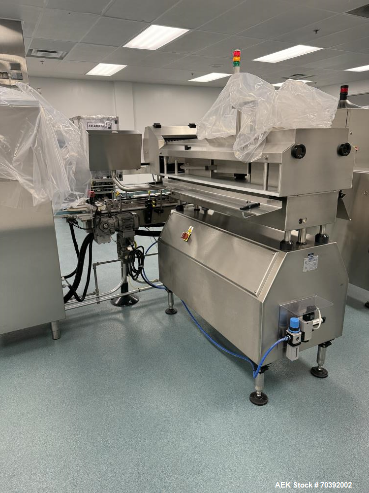 Used Ima Swiftpack Complete Solid Dose Bottle Line. Line consists of