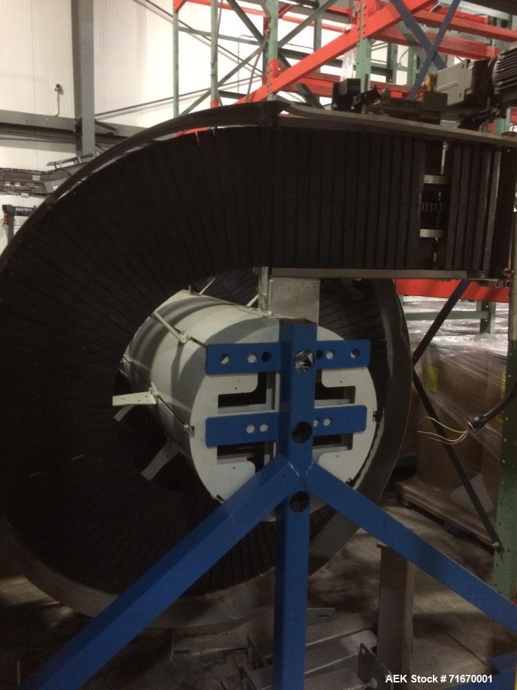 Used Ryson Spiral Conveyor, Type 1300-400-C1. Rated for 90 FPM, 3’2”