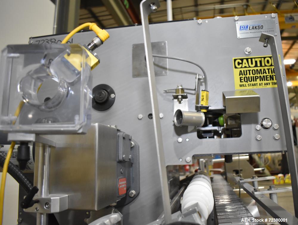 Used- Lakso Model 150 Automatic Inline Single Hea