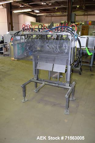 Used2005 Barry-Wehmiller 3-Head Tray Inserter, Model Reciprocating Pl