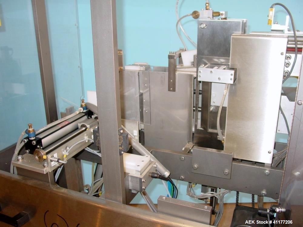 Used MGS Reciprocating Feeder. Right to Left Configuration. 4" Wide x