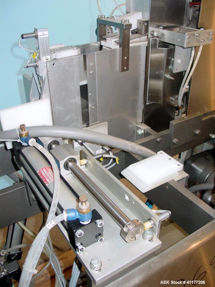 Used MGS Reciprocating Feeder. Right to Left Configuration. 4" Wide x