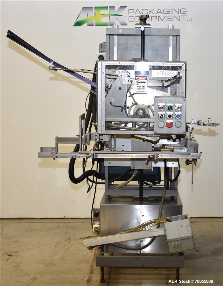 Used Thiele Rotary Outserter/Topserter Placer, Model 34-000. Producti