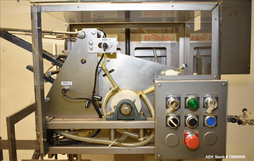 Used Thiele Rotary Outserter/Topserter Placer, Model 34-000. Producti