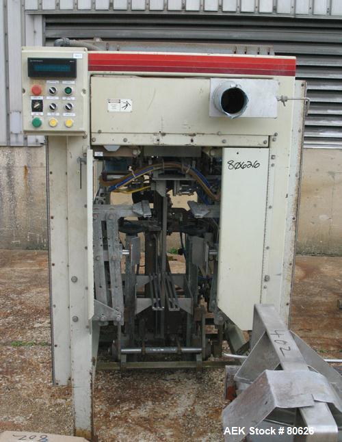Used Bemis Automatic Open Mouth Bagger, Model 7115D-117. Capable of h