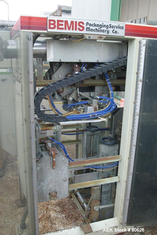 Used Bemis Automatic Open Mouth Bagger, Model 7115D-117. Capable of h