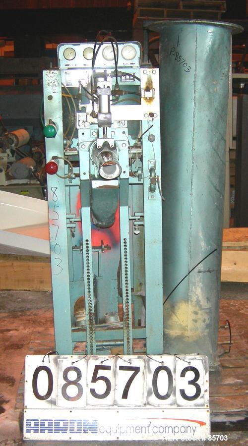 Used Black Diamond Pressure Flow Valve Bag Packer, Model LPW-10. 3" a