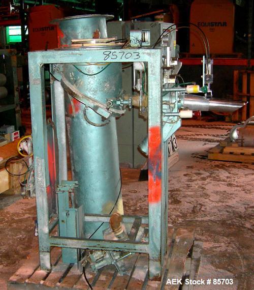 Used Black Diamond Pressure Flow Valve Bag Packer, Model LPW-10. 3" a