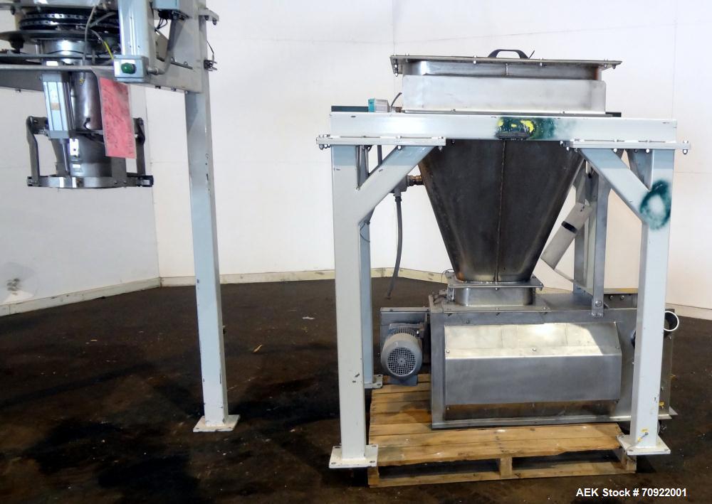 Used Premier Tech E55 Series Net Weigh Scale Manual Bagger. Productio