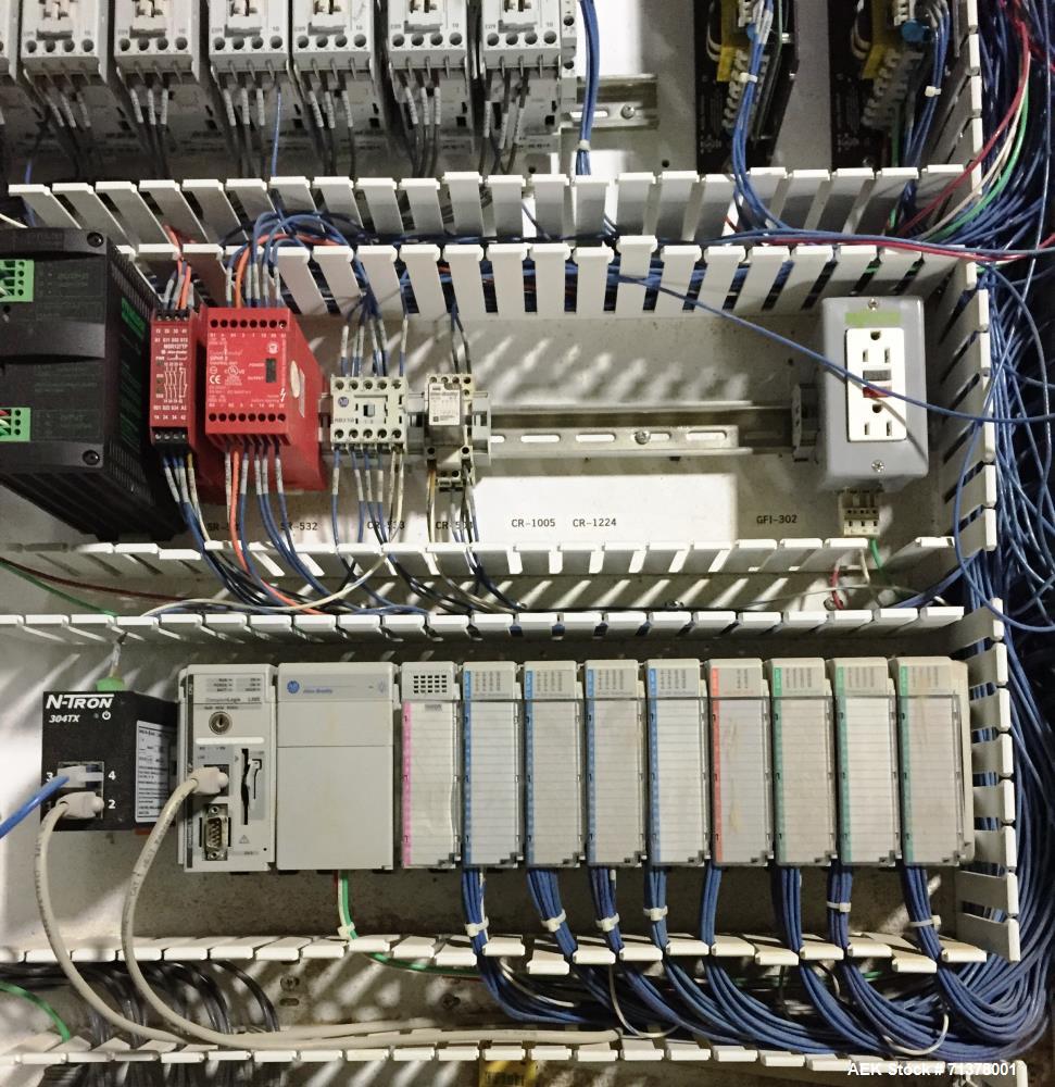 Used Thiele Duplex Bag Filling Line. Machine includes Model 7115 Dupl