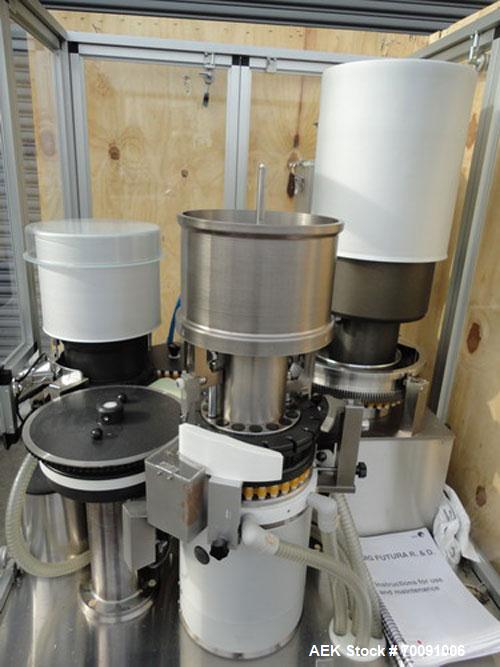 Unused-MG2 R&D Capsule Filler, Model Futura. 16 Station, stainless st