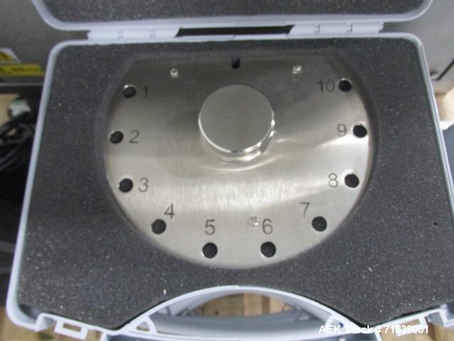 Used Capsugel Xcelodose 120 Capsule Filler and tooling components ma