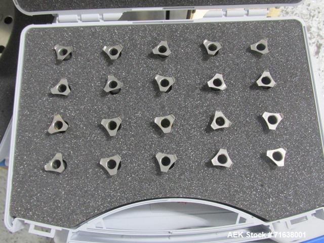 Used Capsugel Xcelodose 120 Capsule Filler and tooling components ma