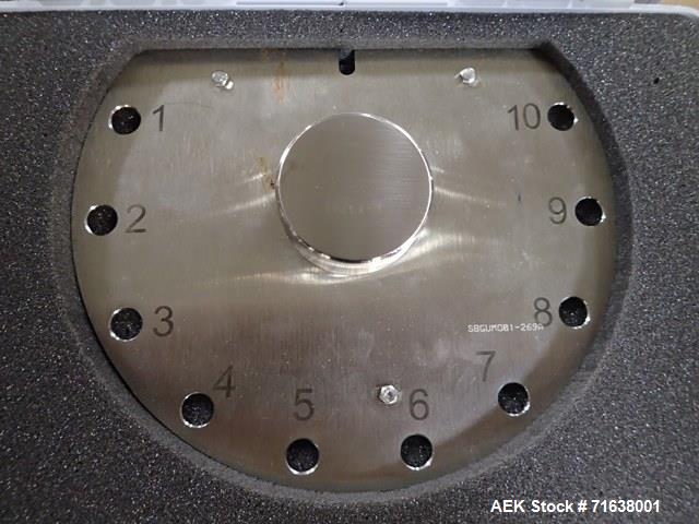 Used Capsugel Xcelodose 120 Capsule Filler and tooling components ma