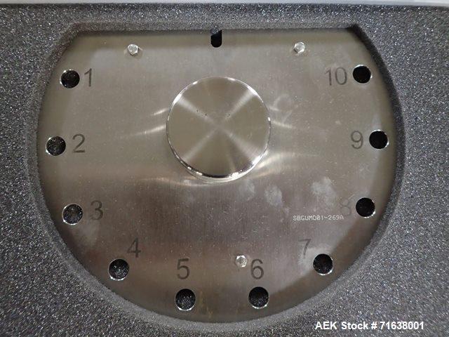 Used Capsugel Xcelodose 120 Capsule Filler and tooling components ma