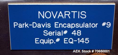 Used Parke-Davis Type 8 Semi-Automatic Capsule Filler (Parts Machine