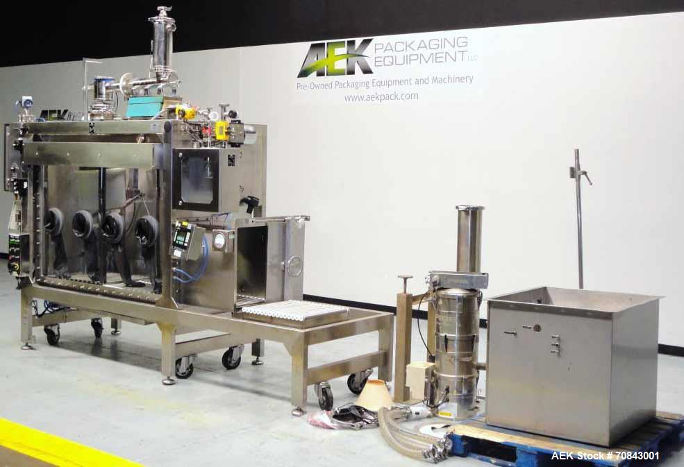 Used DEC Containment Powder Filling System. Consisting of: (1) vibrat