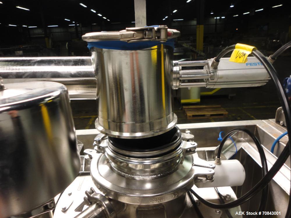 Used DEC Containment Powder Filling System. Consisting of: (1) vibrat