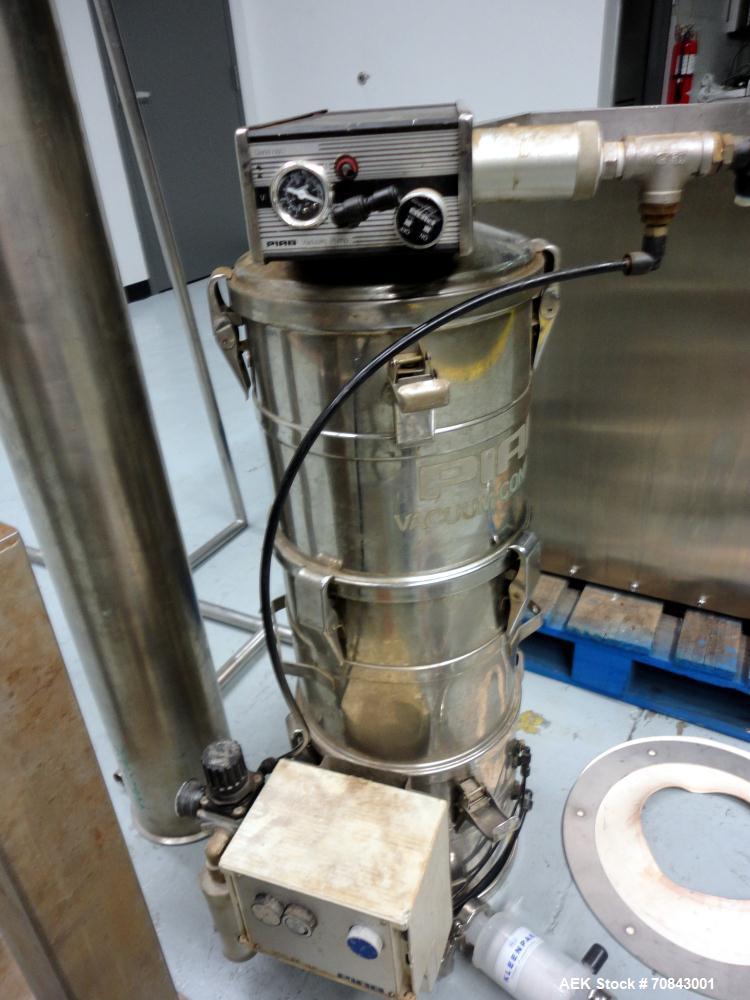 Used DEC Containment Powder Filling System. Consisting of: (1) vibrat