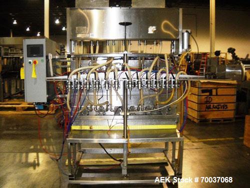 UsedInline 12 Head Filler. Includes 65 gallon tank plus 4-1/2" x 15'