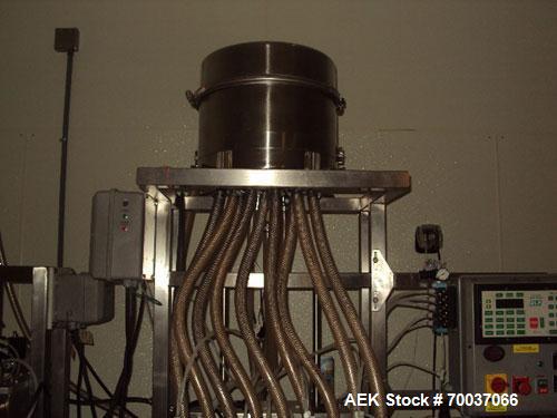 UsedELF Inline Filler, 9 head time gravity filler, TG8. Features a pi