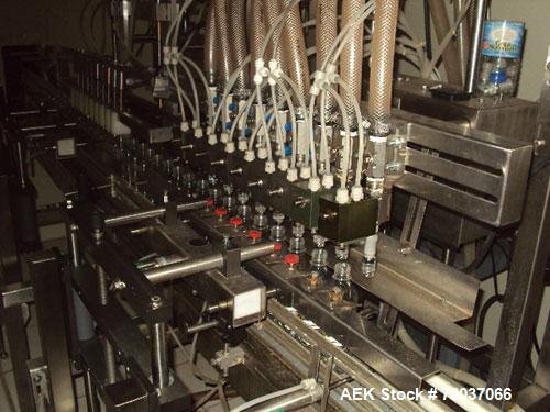 UsedELF Inline Filler, 9 head time gravity filler, TG8. Features a pi
