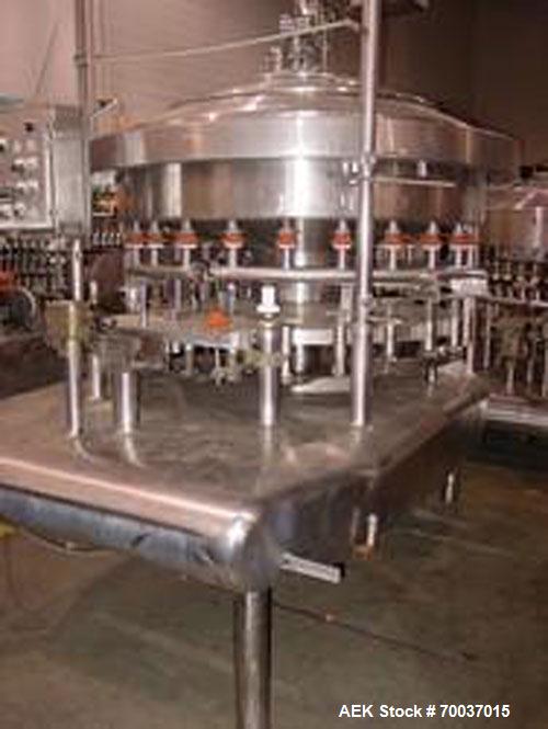 UsedFederal 24 Valve Rotary Gallon Gravity Filler. Includes change pa