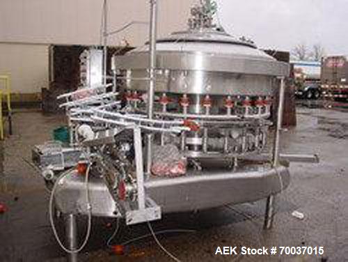 UsedFederal 24 Valve Rotary Gallon Gravity Filler. Includes change pa