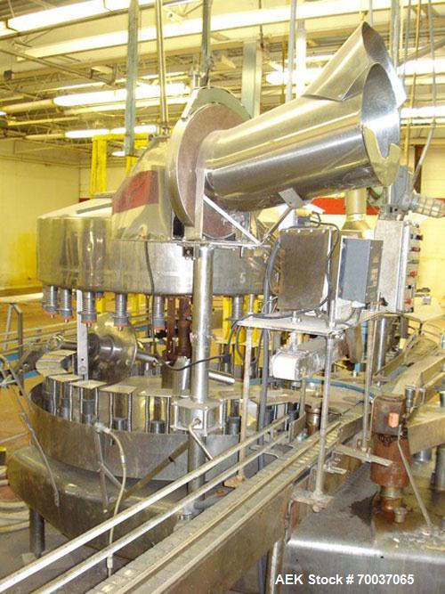 UsedFederal 26 Valve Rotary Filler, all stainless steel. Includes pr