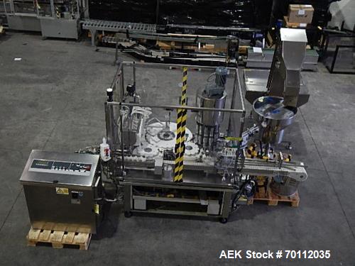 Used CAM L60 Continuous Motion Liquid Filling and Capping Monoblock M