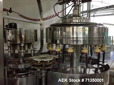 Used Federal Manufacturing Rotary Gallon Filler and Capper, Model FED