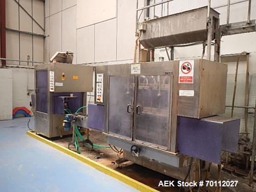 Used Masterfil 4 Head Liquid Filler, Model S5000S. 4 x 5 ltr. stainle