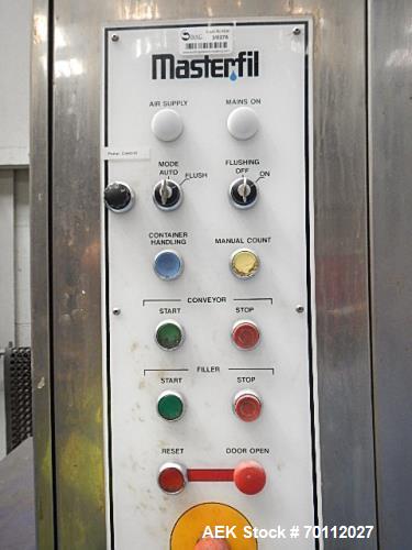 Used- Masterfil 4 Head Liquid Filler, Model S5000